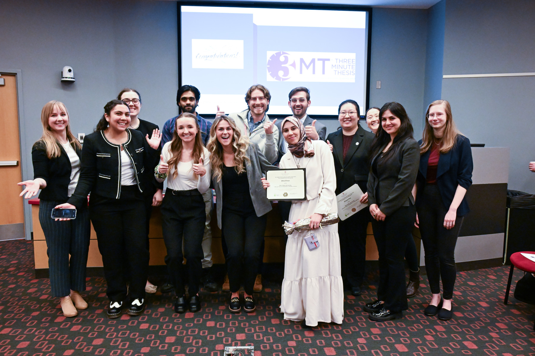 ‘Three Minute Thesis’ event showcases graduate students’ research