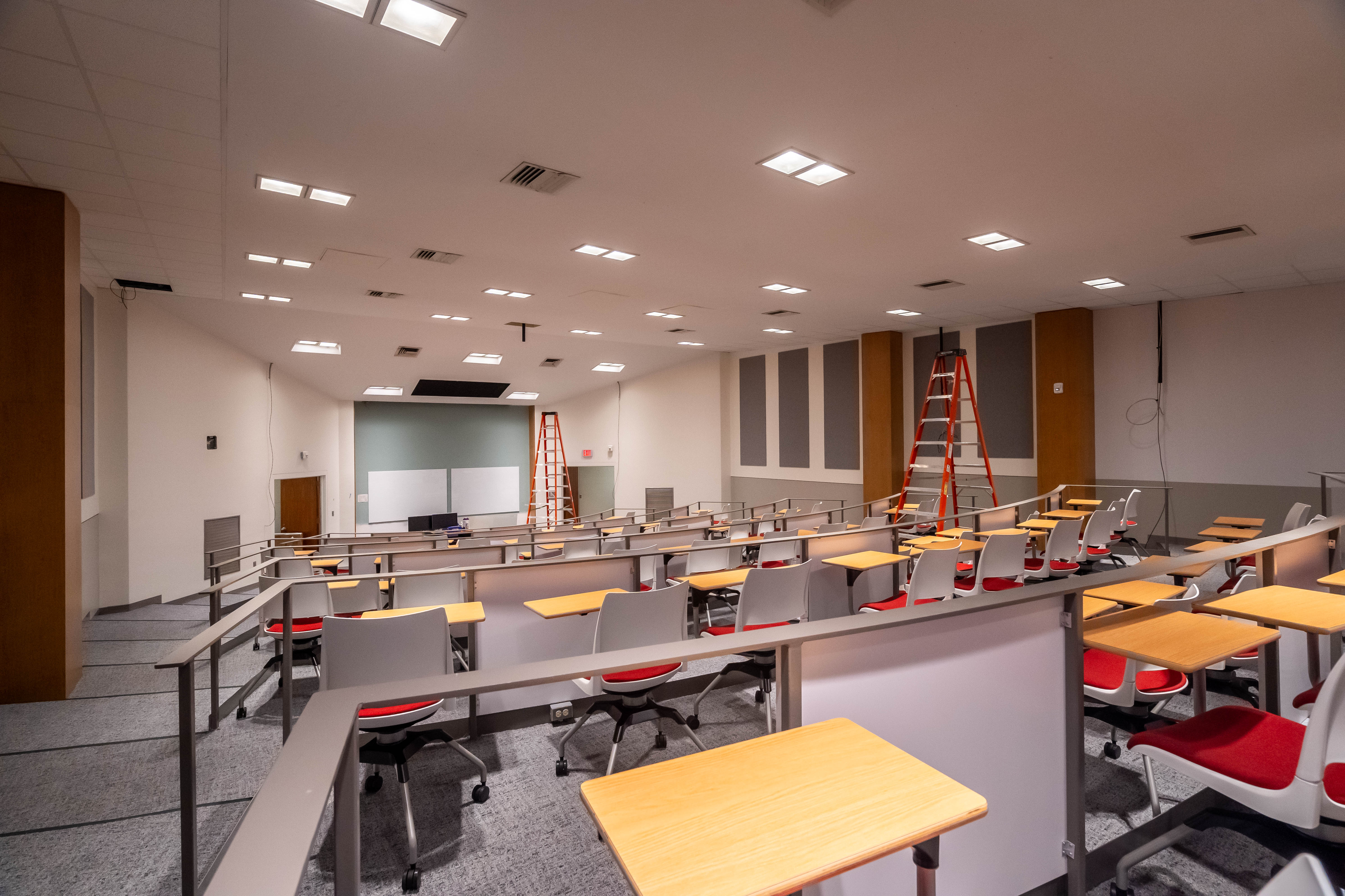 ‘Refreshed spaces’ greet students upon return to campus