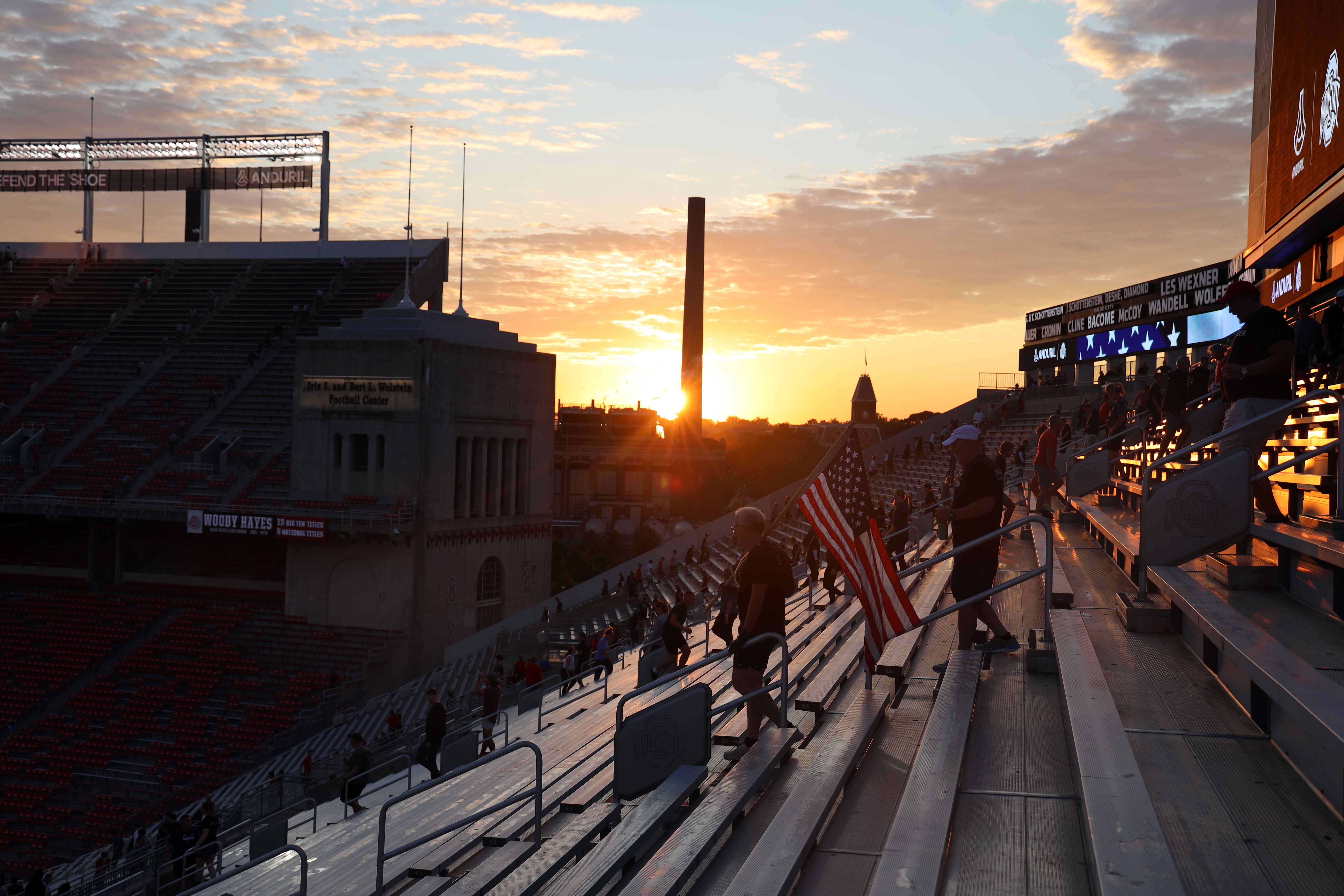 Ohio Stadium hosts annual stair climb to honor victims of 9/11