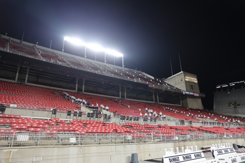 Stair climb at Ohio Stadium commemorates sacrifice of 9/11