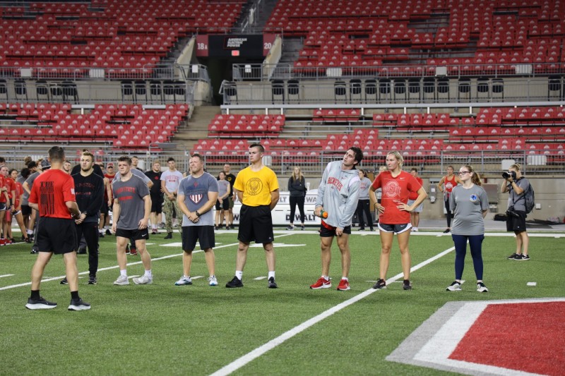 Stair climb at Ohio Stadium commemorates sacrifice of 9/11