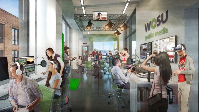 Construction officially underway for new WOSU headquarters