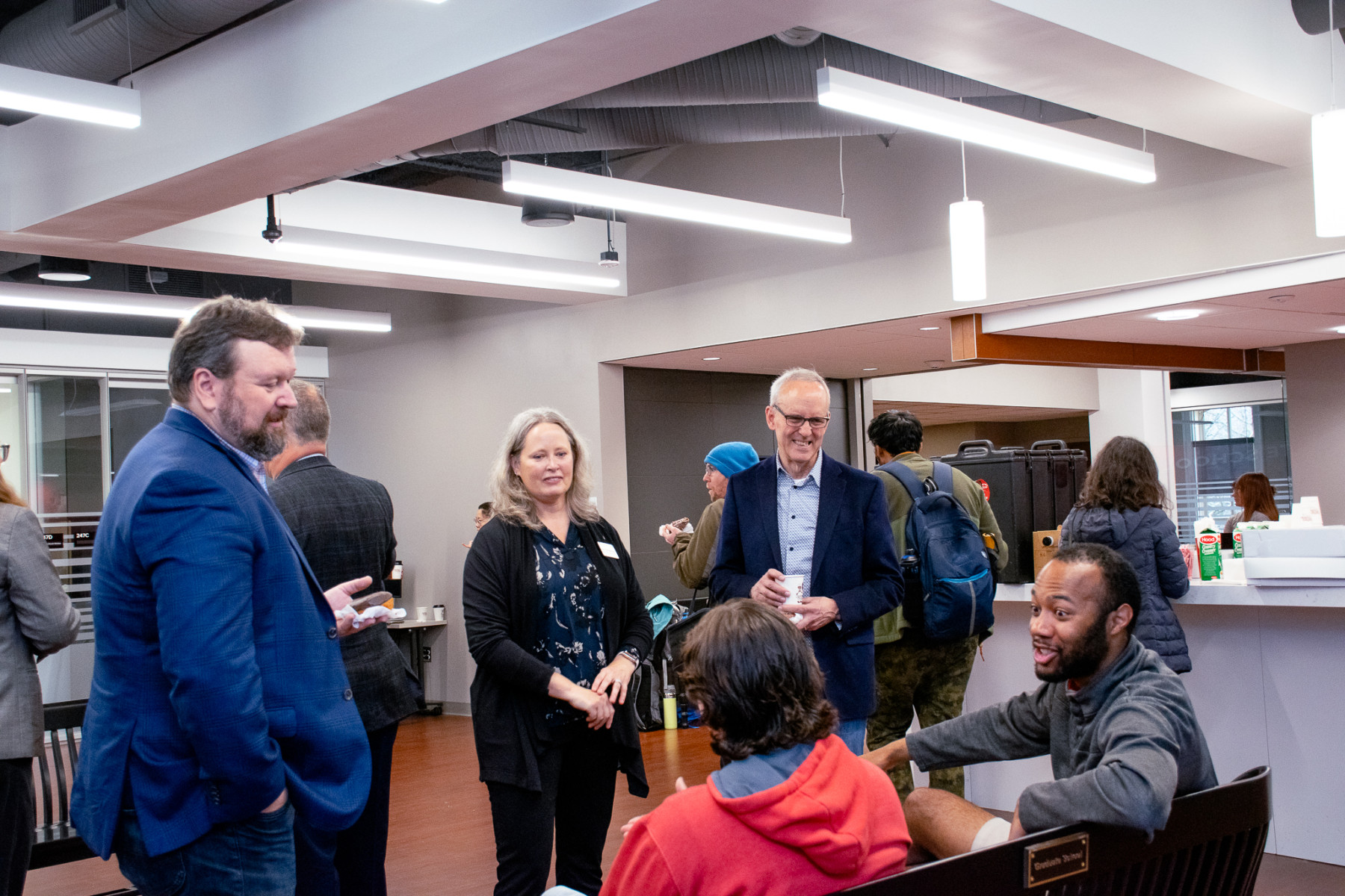 Events offer networking opportunities for graduate, professional students