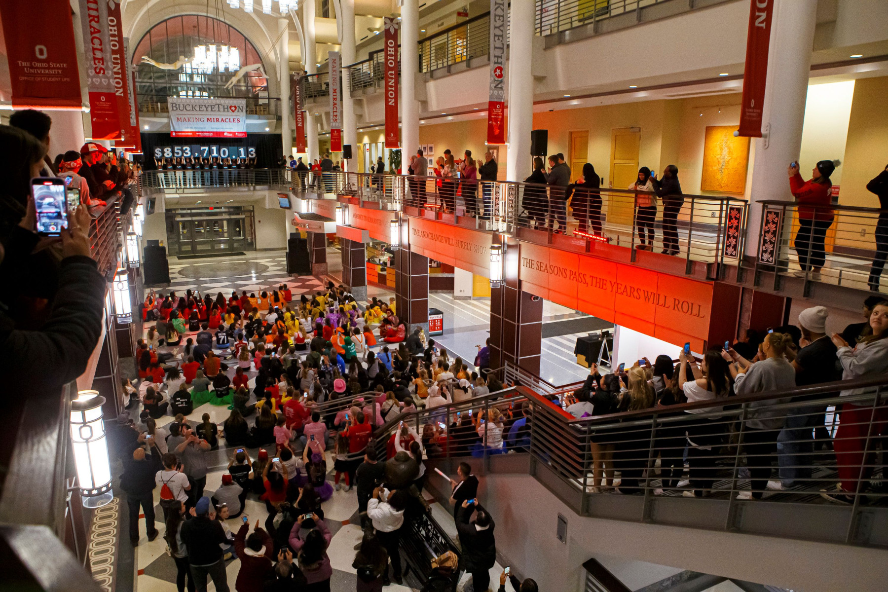 Ohio State students celebrate successful dance marathon