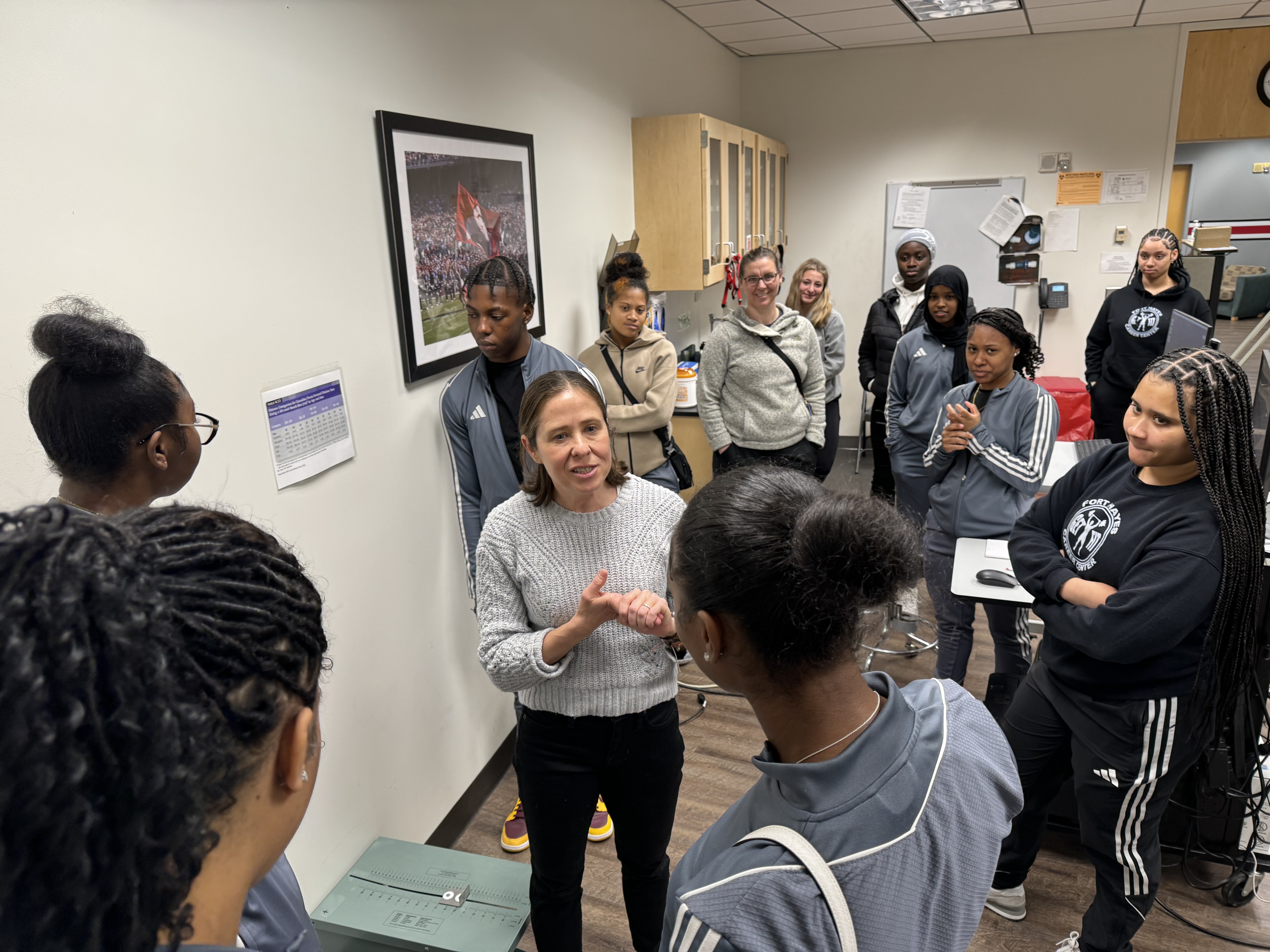 Ohio State’s exercise science program hosts Columbus high school students