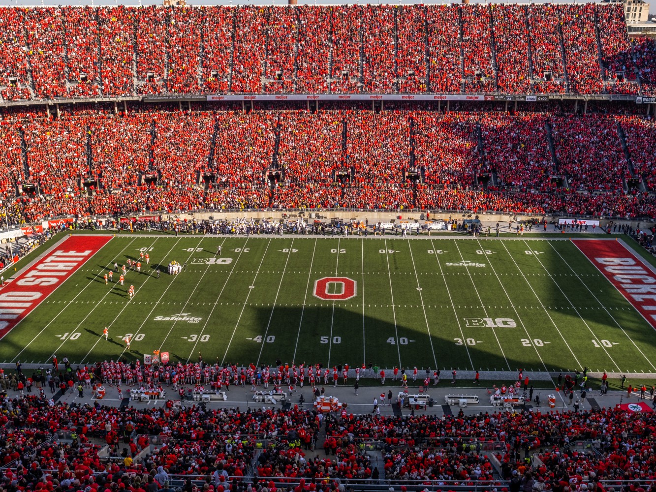 Ohio State seniors honored in pregame ceremony