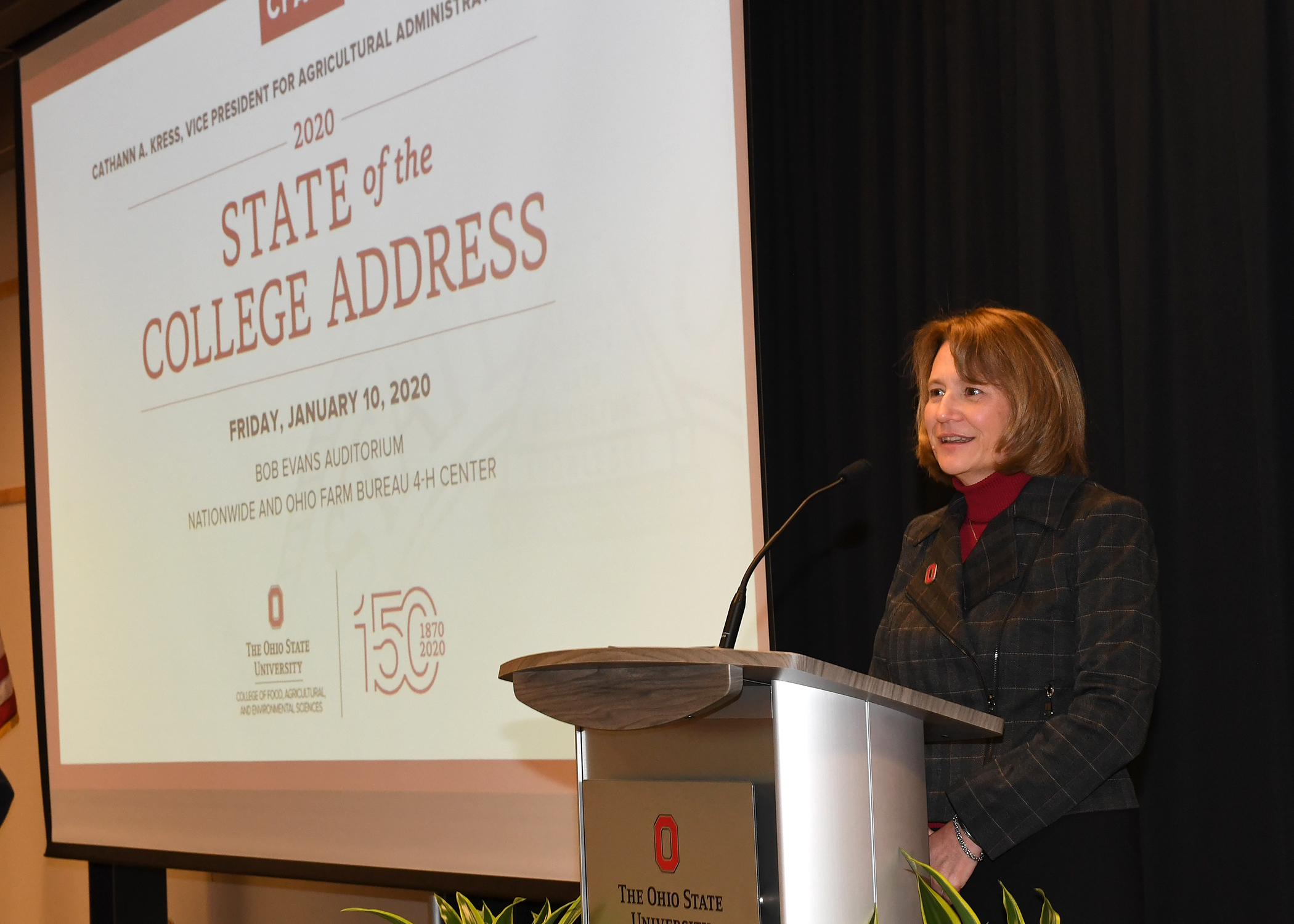 CFAES dean addresses challenges and opportunities facing college
