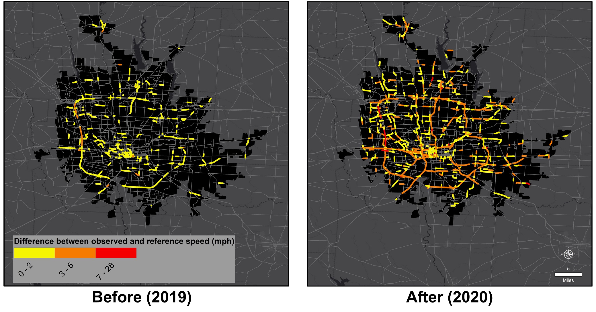 Less traffic means more Ohioans are pushing the gas pedal