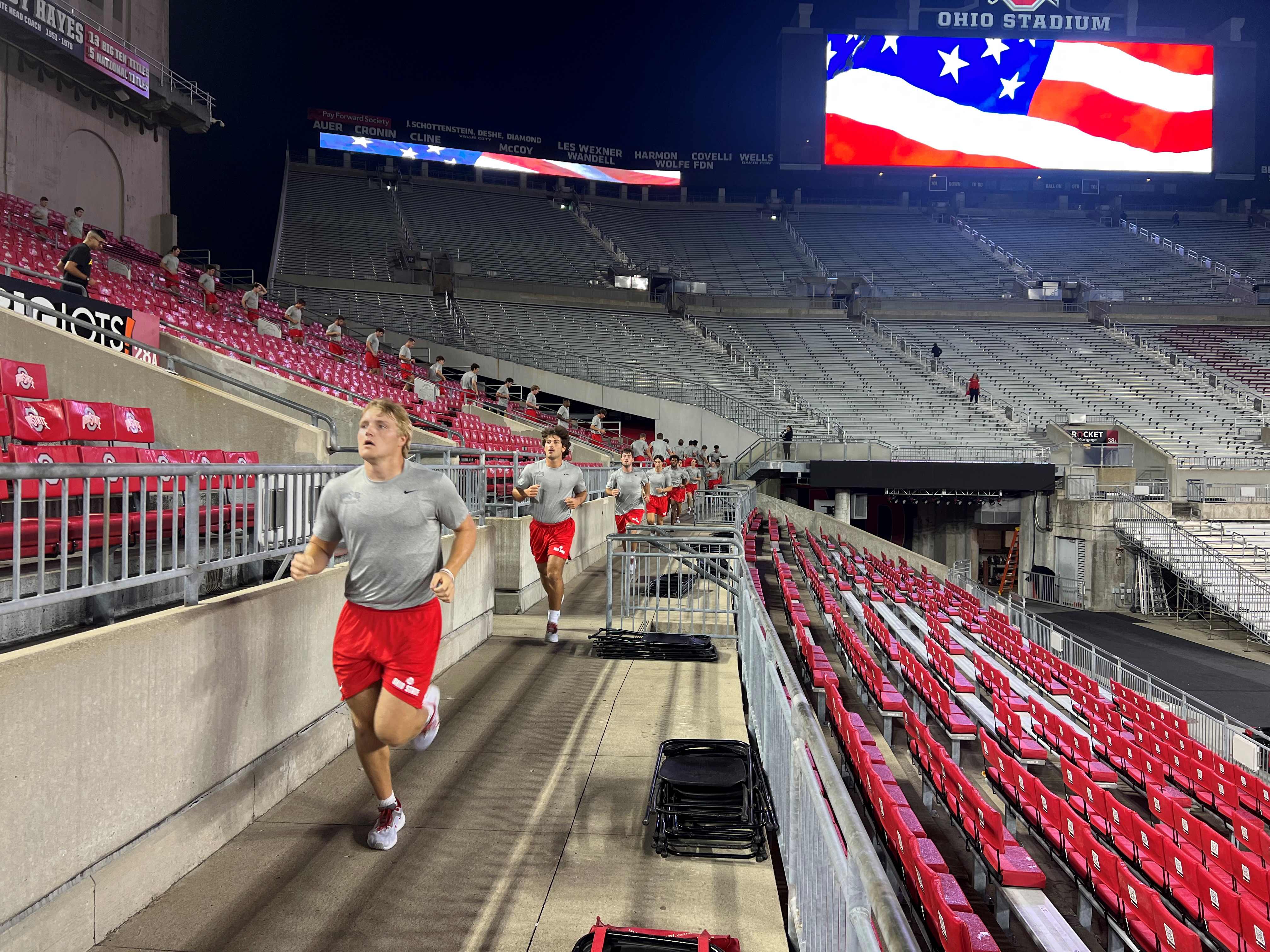 Ohio State community joins stair climb to honor 9/11