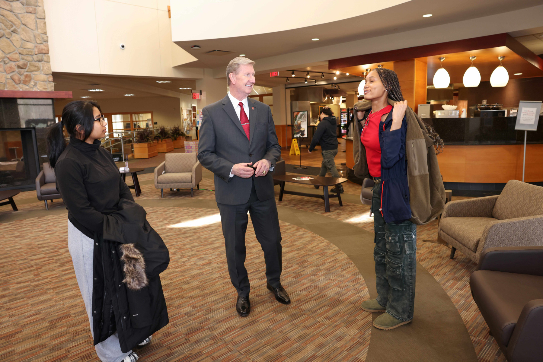 Ohio State president visits regional campuses
