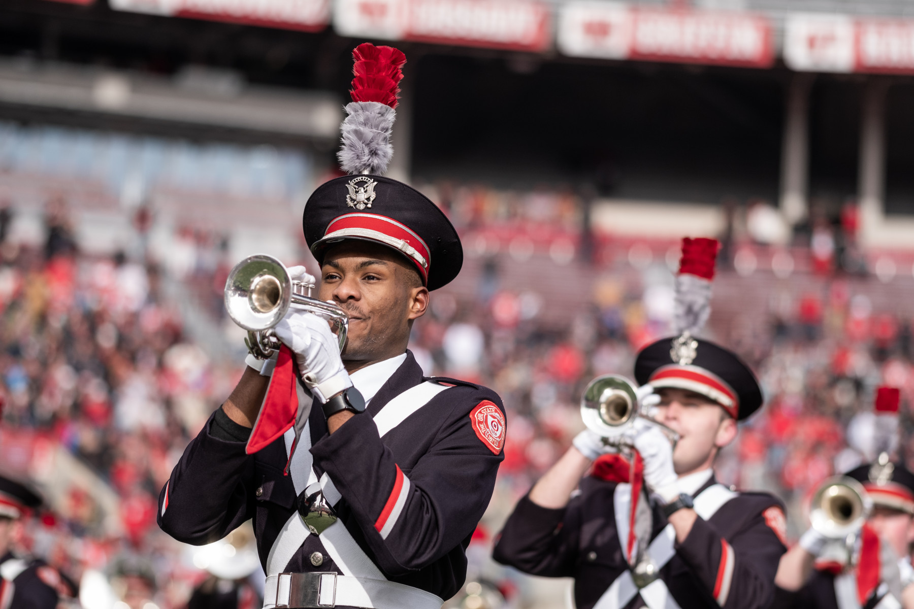 Ohio State Marching Band hypes up fans with ‘What is Hip?’ halftime show