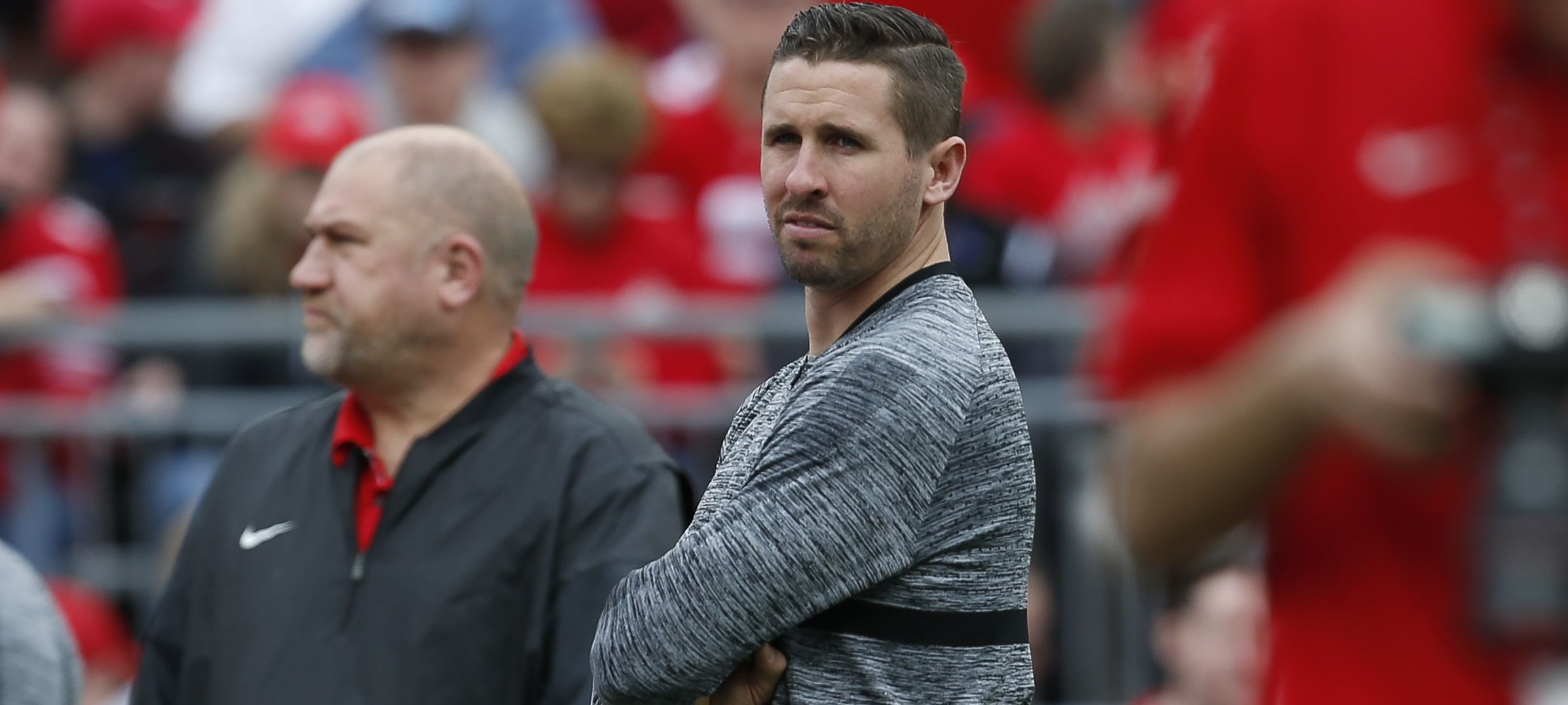 Brian Hartline named interim wide receivers coach