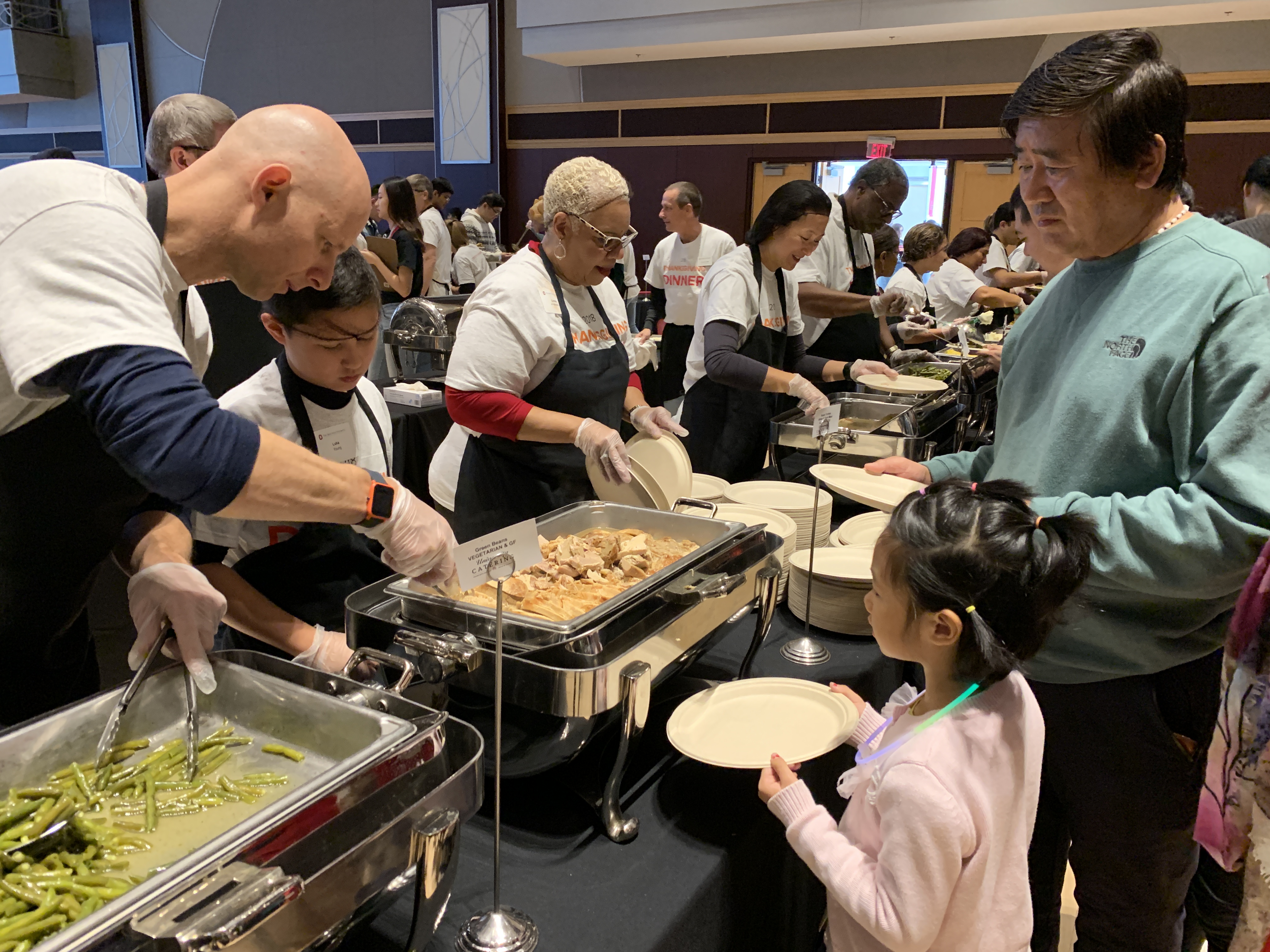 Ohio State hosts one of largest Thanksgiving Day dinners