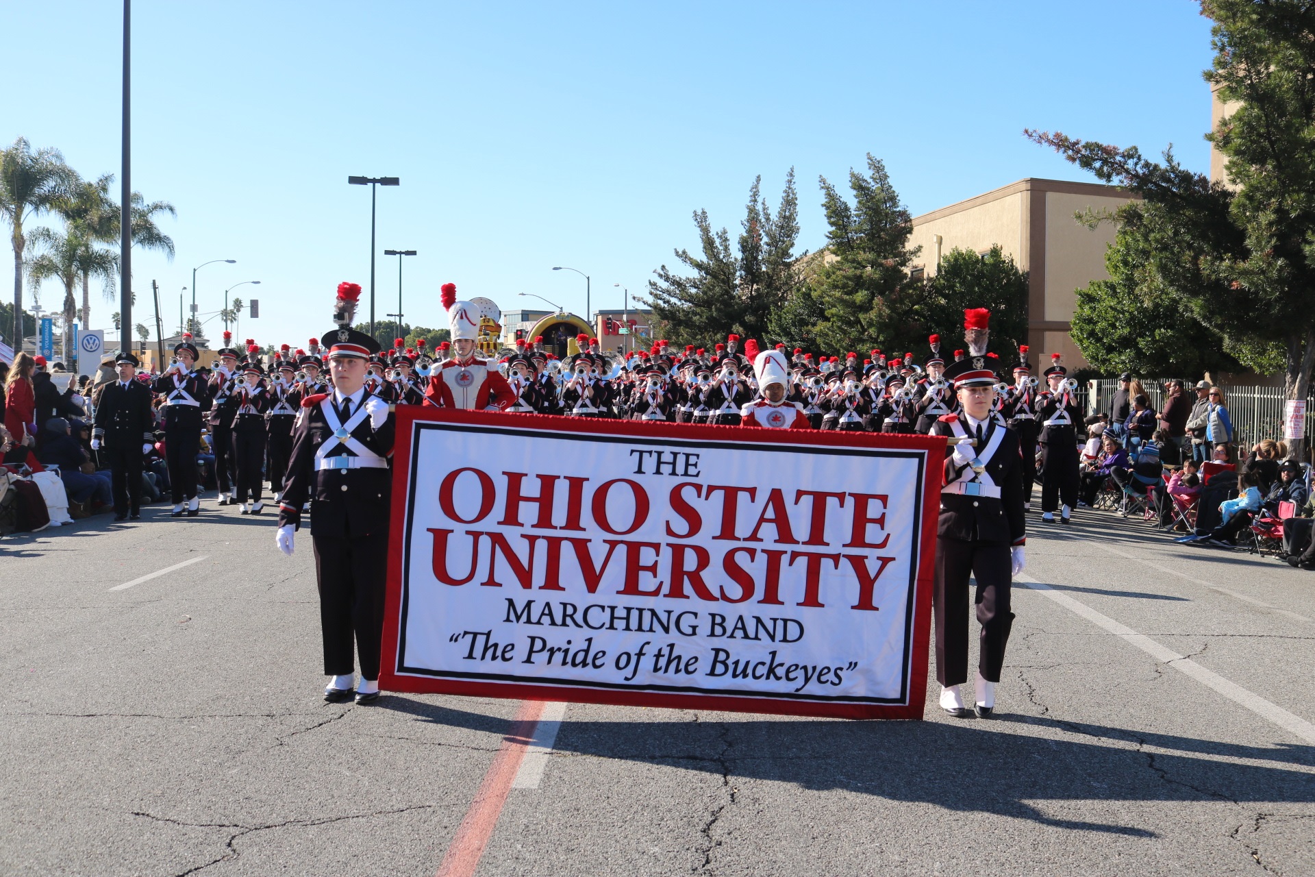 Slideshow: Ohio State Marching Band in the Rose Parade