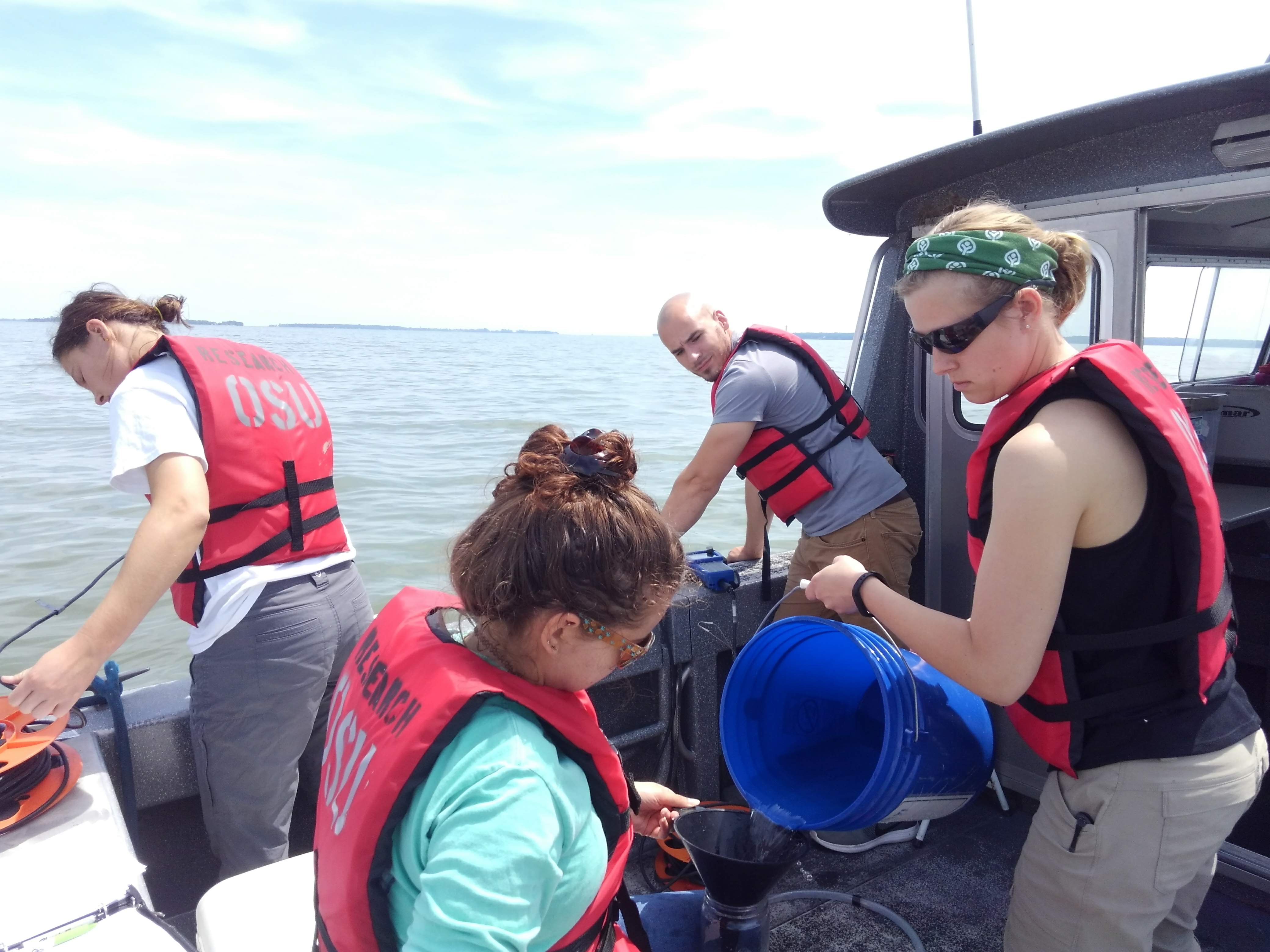 The first real snapshot of algal bloom toxins in Lake Erie