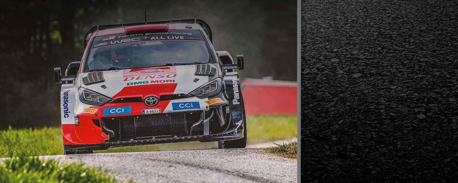 CATALUNYA RALLY, DIRT ON THE ROAD THE GREATEST PITFALL FOR TYRES