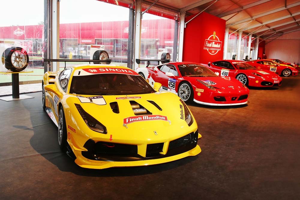 PIRELLI SHOWCASES THE TECHNICAL EVOLUTION OF FERRARI GT TYRES AT THE ...
