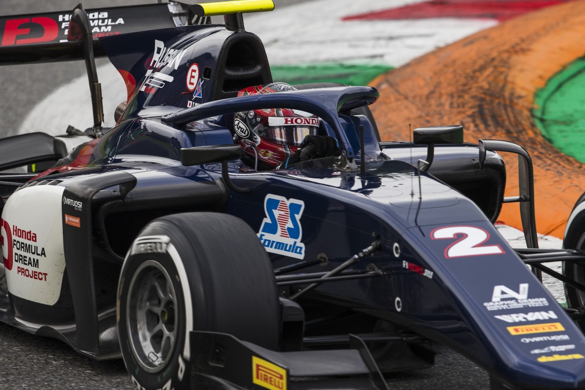 STRATEGY AND RAIN CONTRIBUTE TO THRILLING F2 AND GP3 RACES AT MONZA