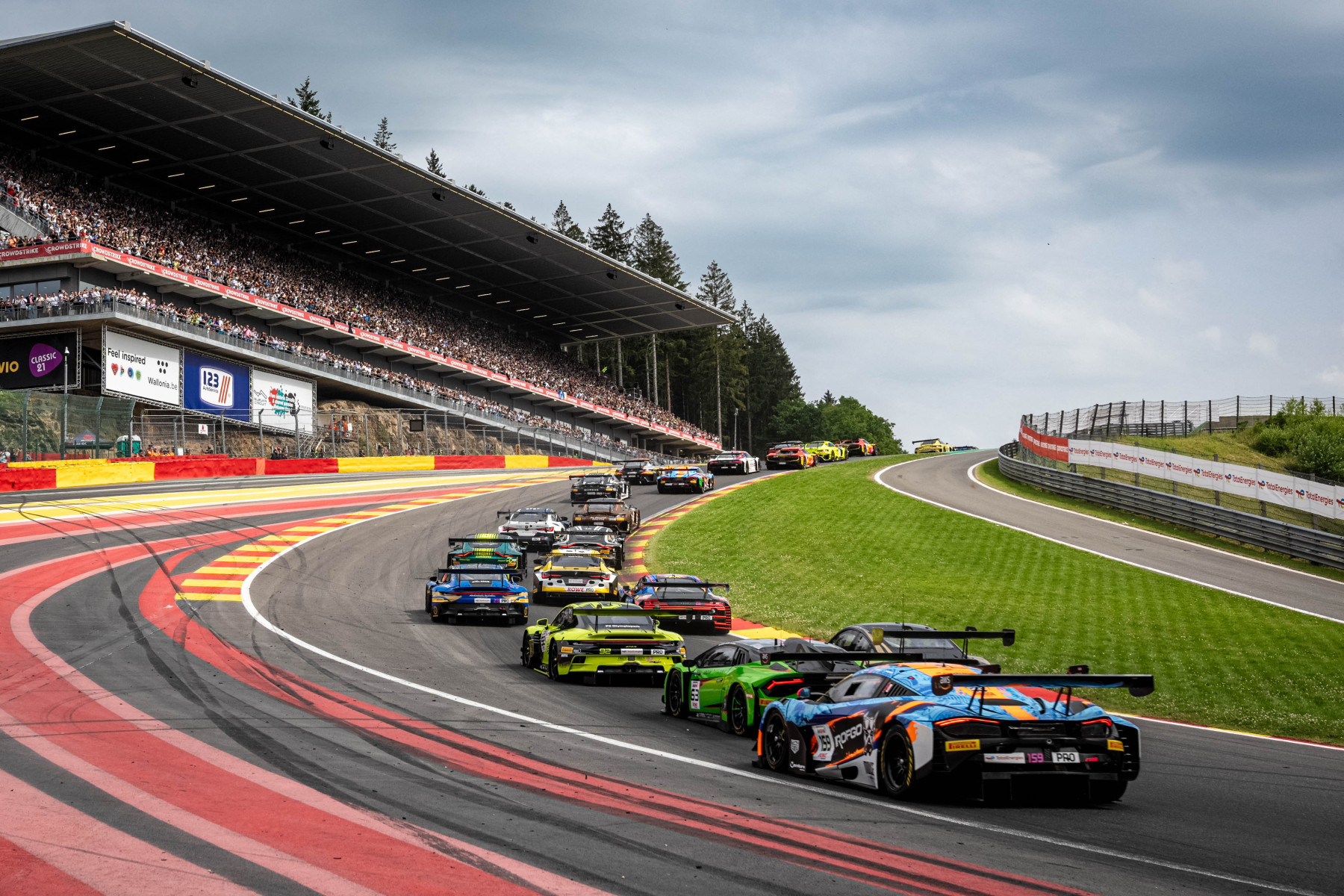 Aston Martin using Pirelli P Zero wins the centenary edition of the Spa ...