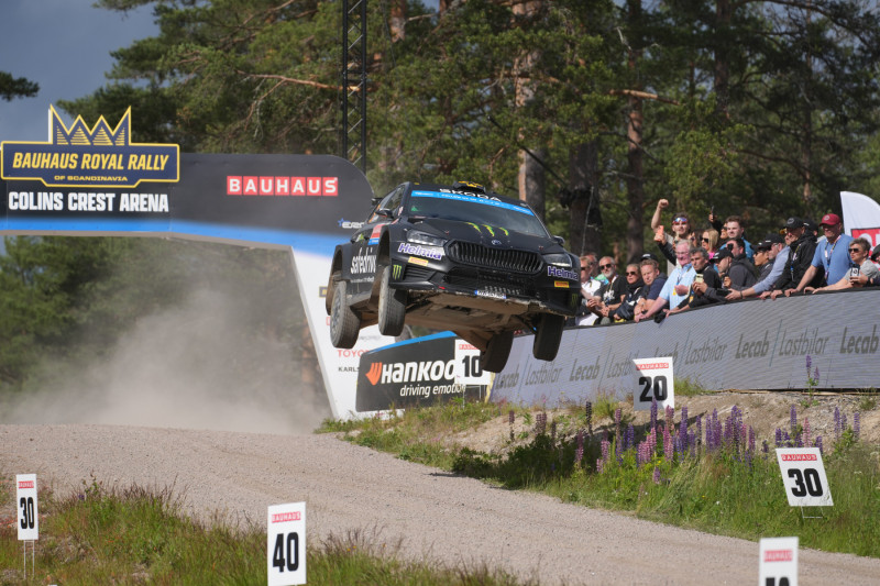 RALLY OF SCANDINAVIA, FOR PIRELLI FIRST AND THIRD PLACE WITH SOLBERG ...