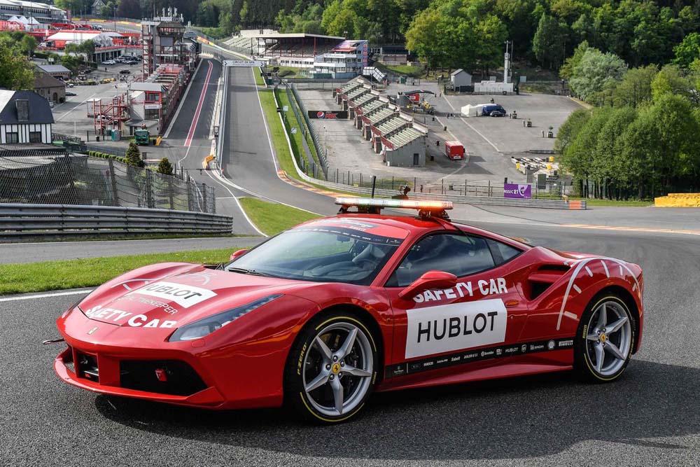 P Zero Color Edition takes to the track with Ferrari