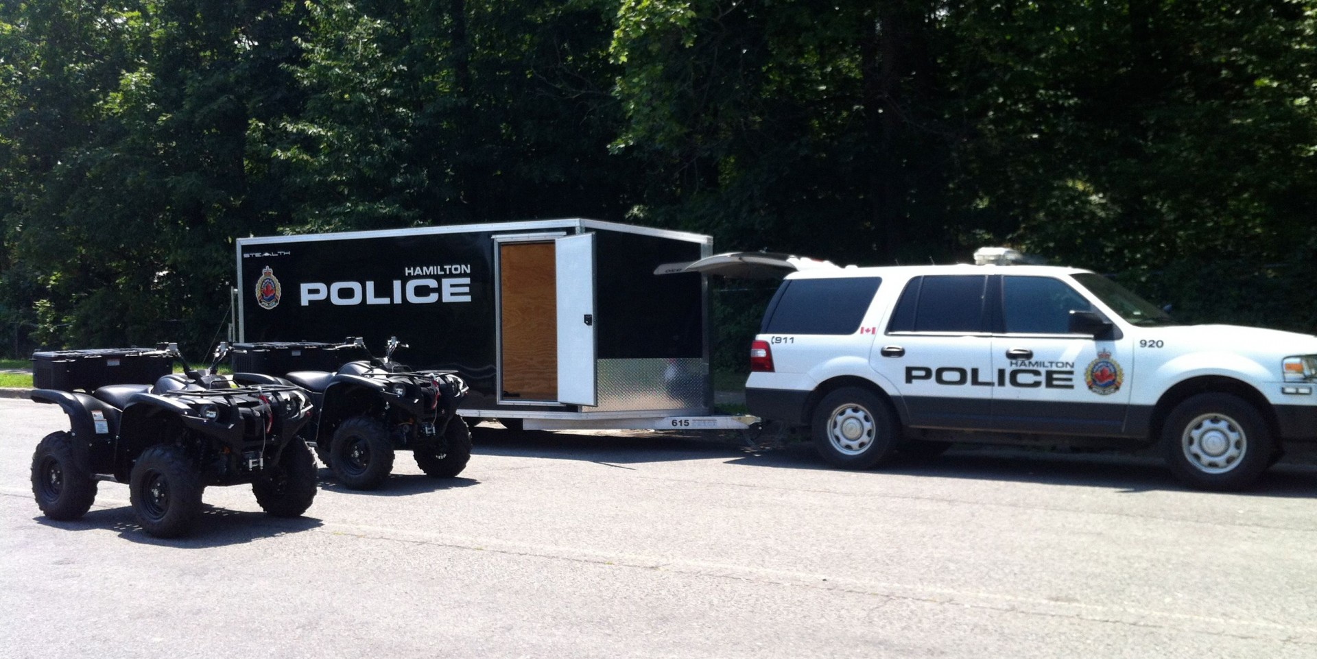 Hamilton Police Continue to Deploy ATV Unit