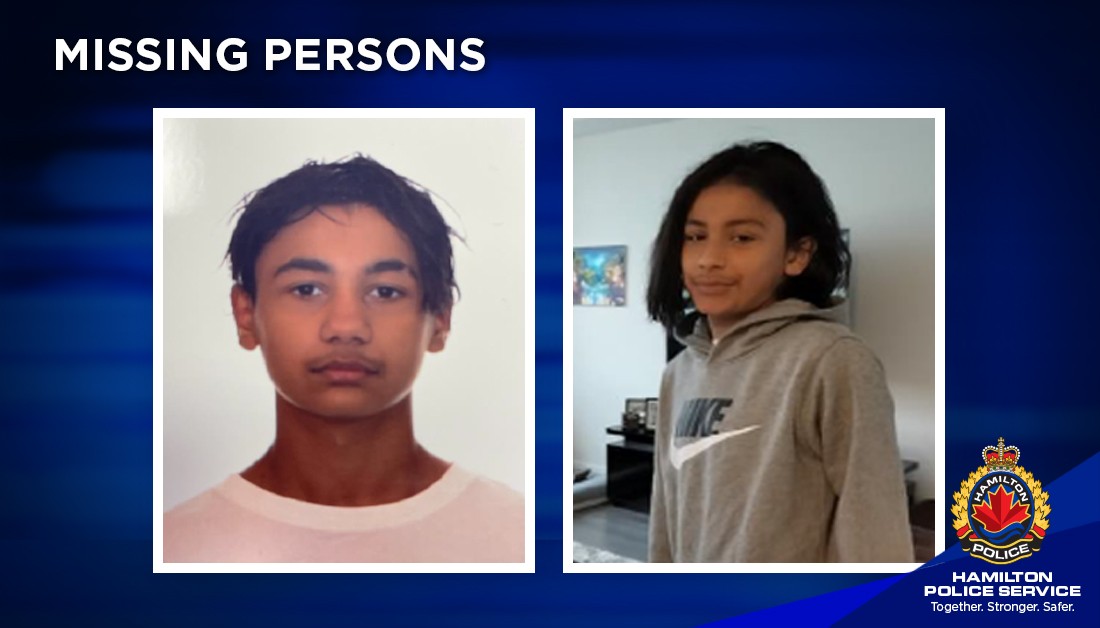 Hamilton Police Search for Two Missing Teens