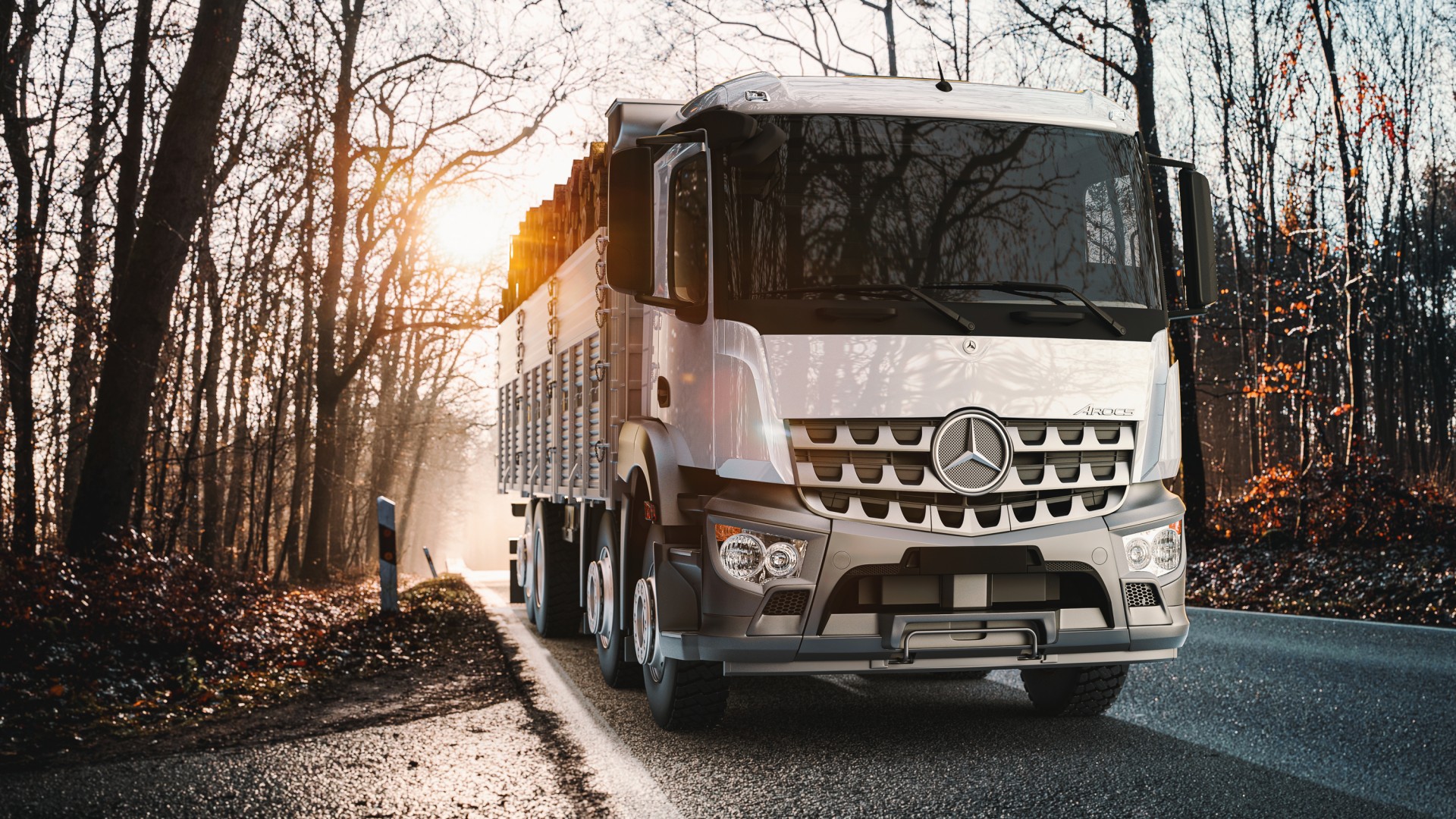 Mercedes-Benz Türk, nakliye kamyonu portföyüne Arocs 3240 L ENA 8x2’yi ...