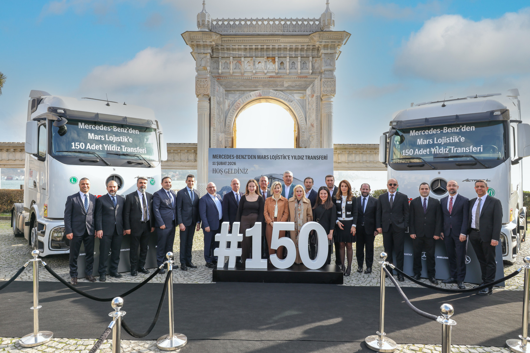 Mars Logistics, Filosunu 150 Adet Mercedes-Benz Actros L ProCab ile ...