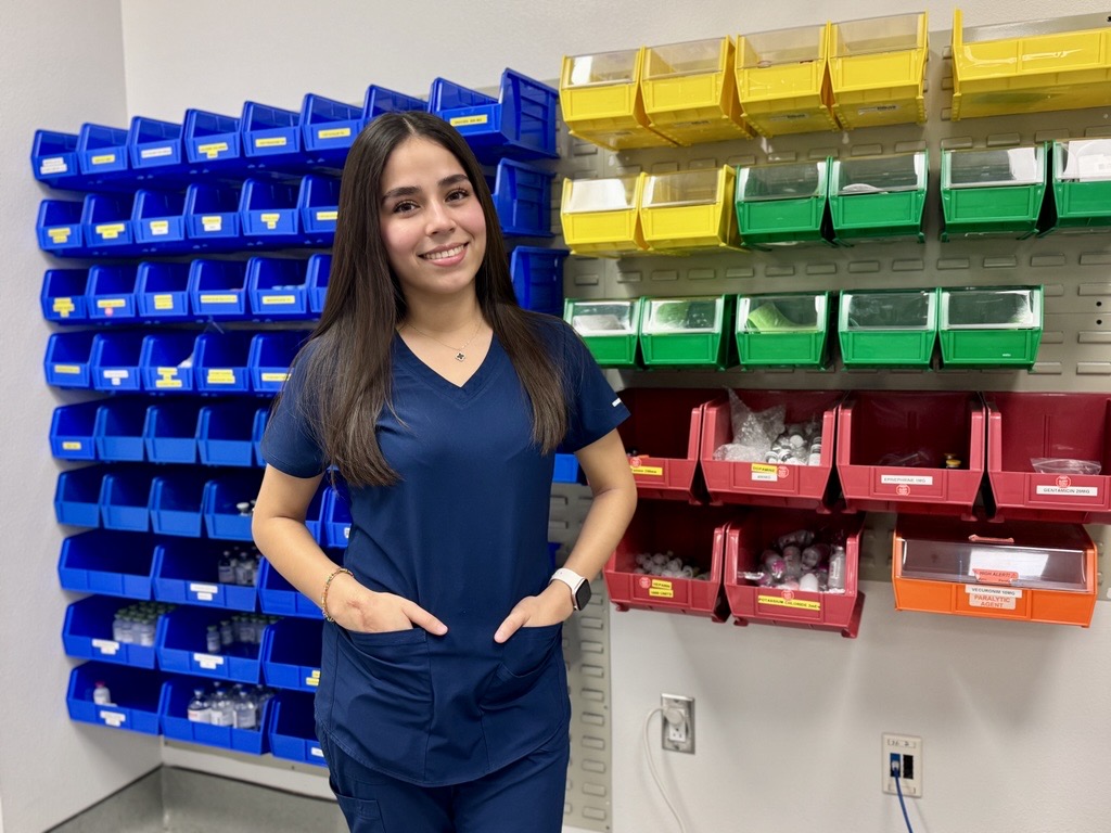 STC student rises from life-changing car crash to pursue pharmacy dream