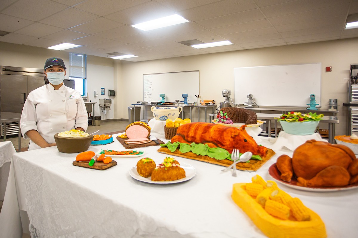 Bakes-Giving: STC Culinary Conjures a Holiday Feast to Fool the Eye