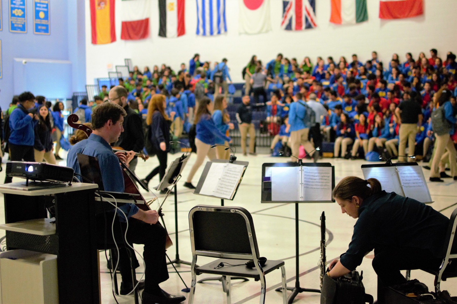 STC Music faculty convey reality of the Holocaust to Valley schools