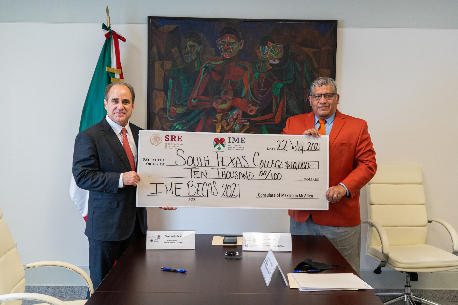 STC and Mexican Consulate in McAllen sign agreement assisting Mexican ...