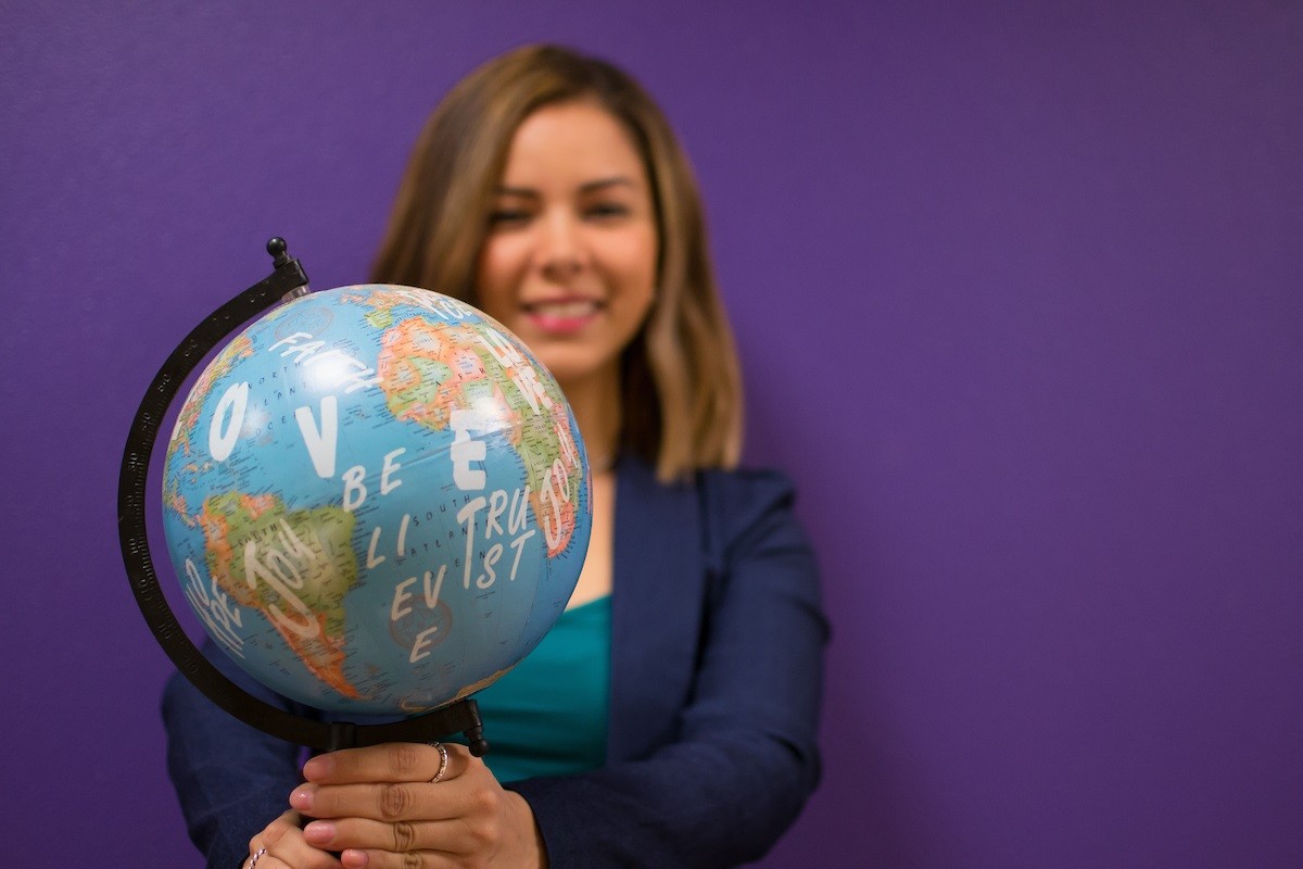 STC was the obvious choice for world traveler, Arlette Gomez
