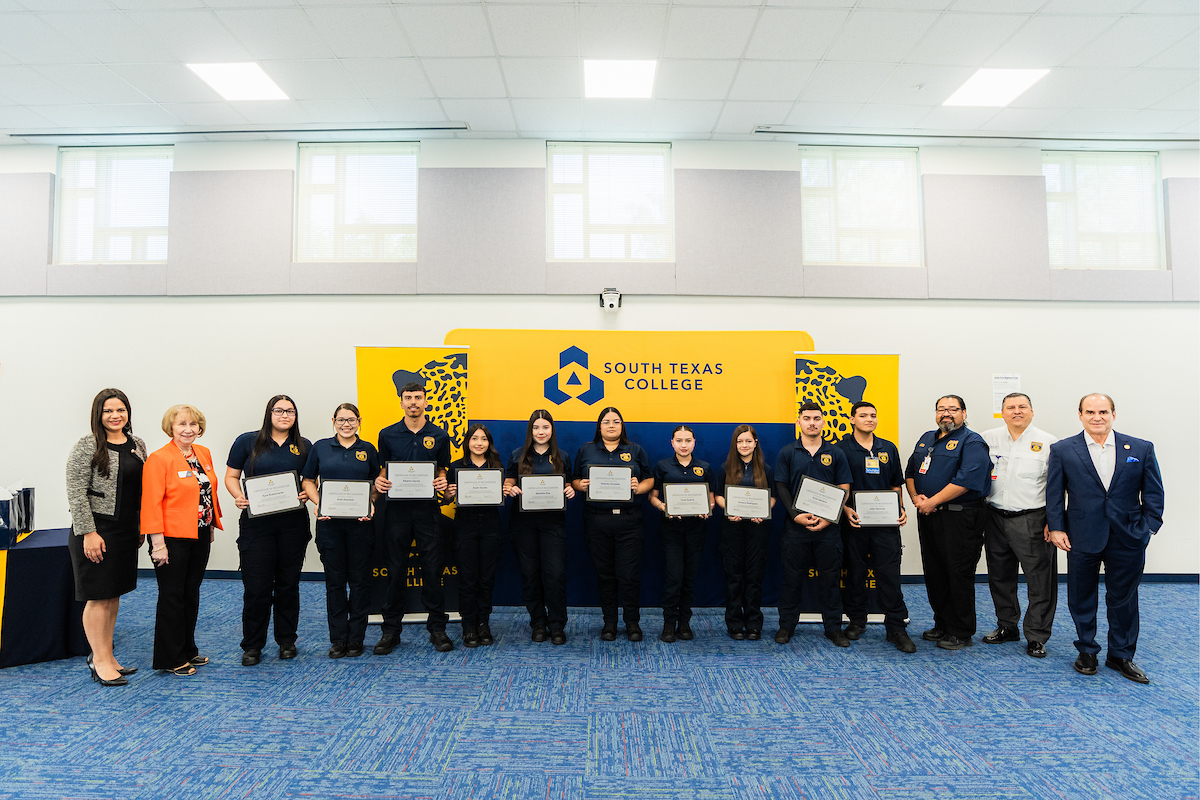STC celebrates first-ever Roma ISD dual credit EMS graduates