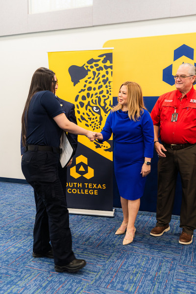STC celebrates first-ever Roma ISD dual credit EMS graduates