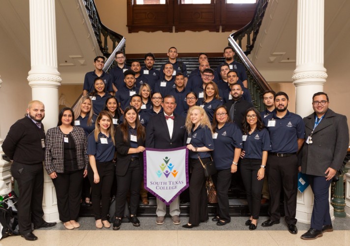 South Texas College students take part in Community College Day at the ...