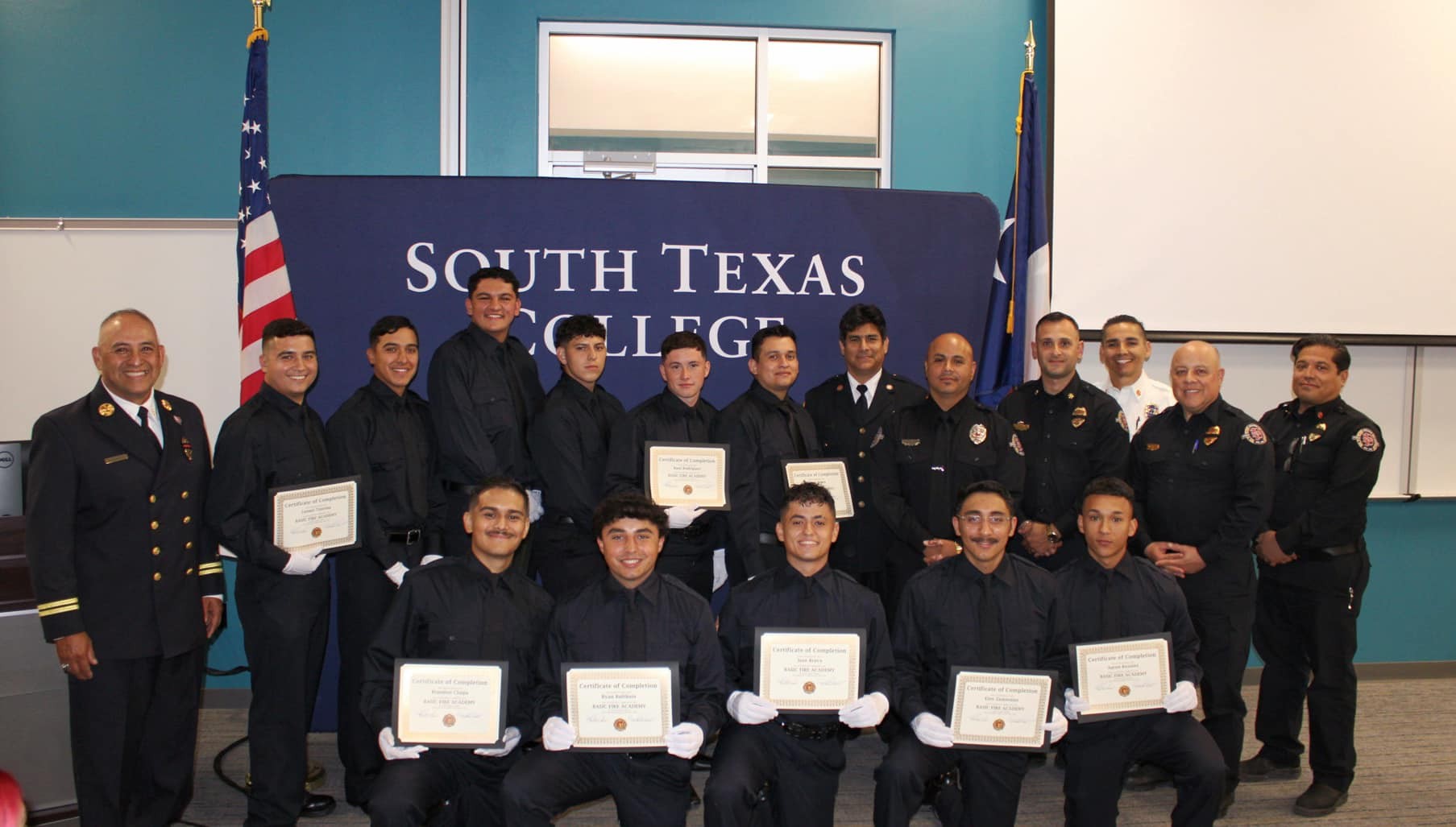 South Texas College graduates 30th Fire Academy