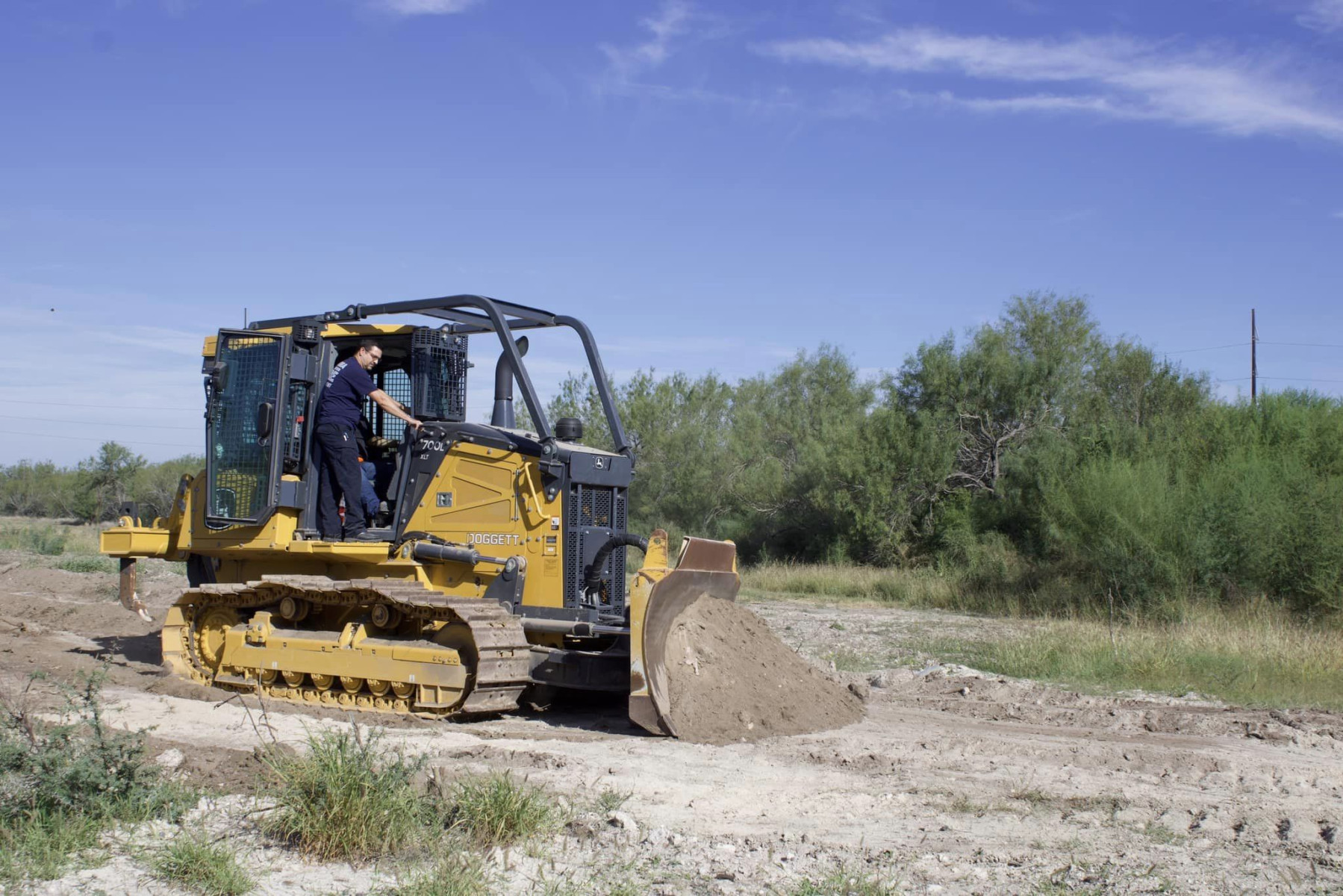 STC’s newest bulldozer training to help firefighters combat wildfires