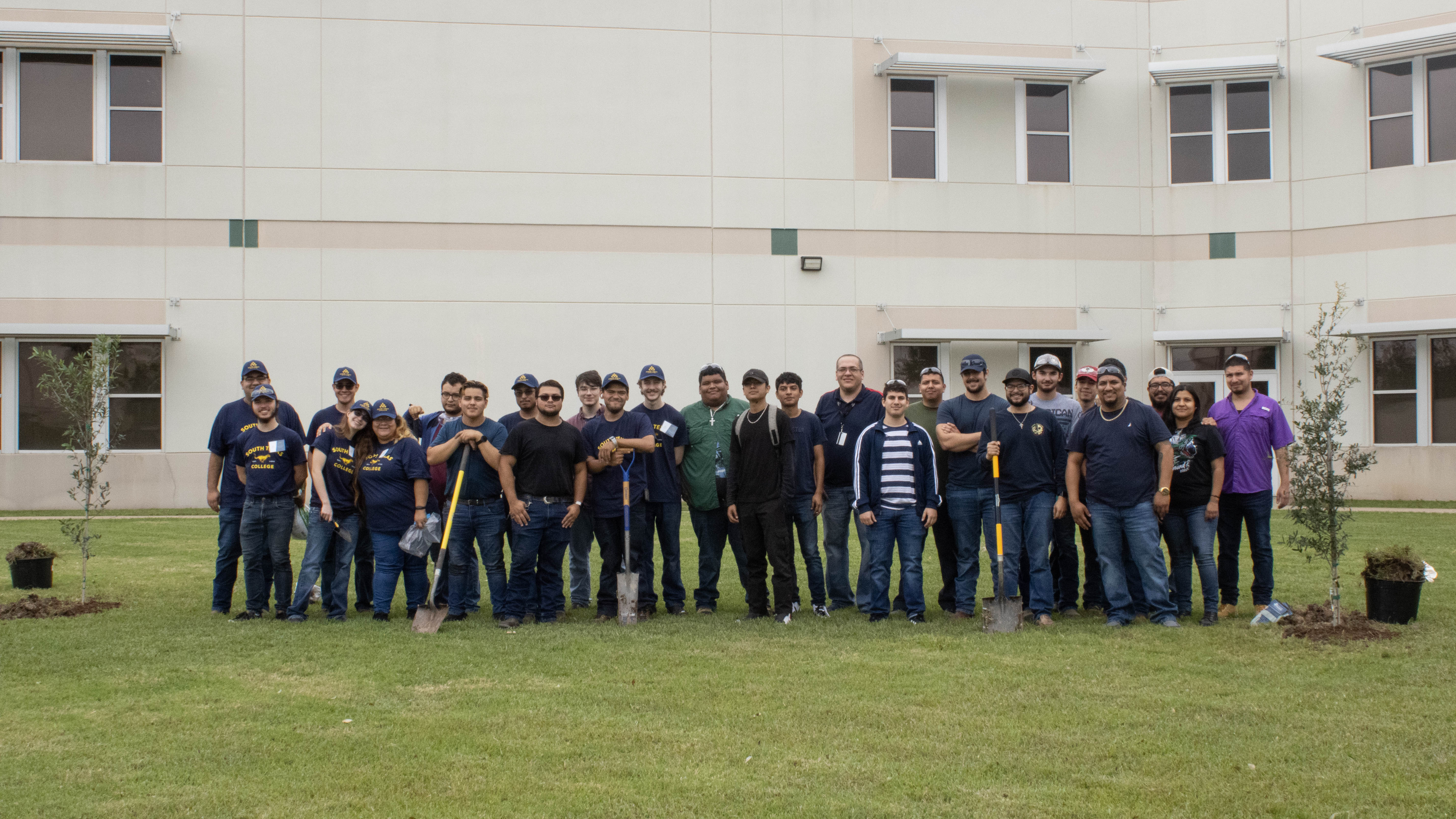 STC students take action and celebrate Arbor Day by planting trees on ...