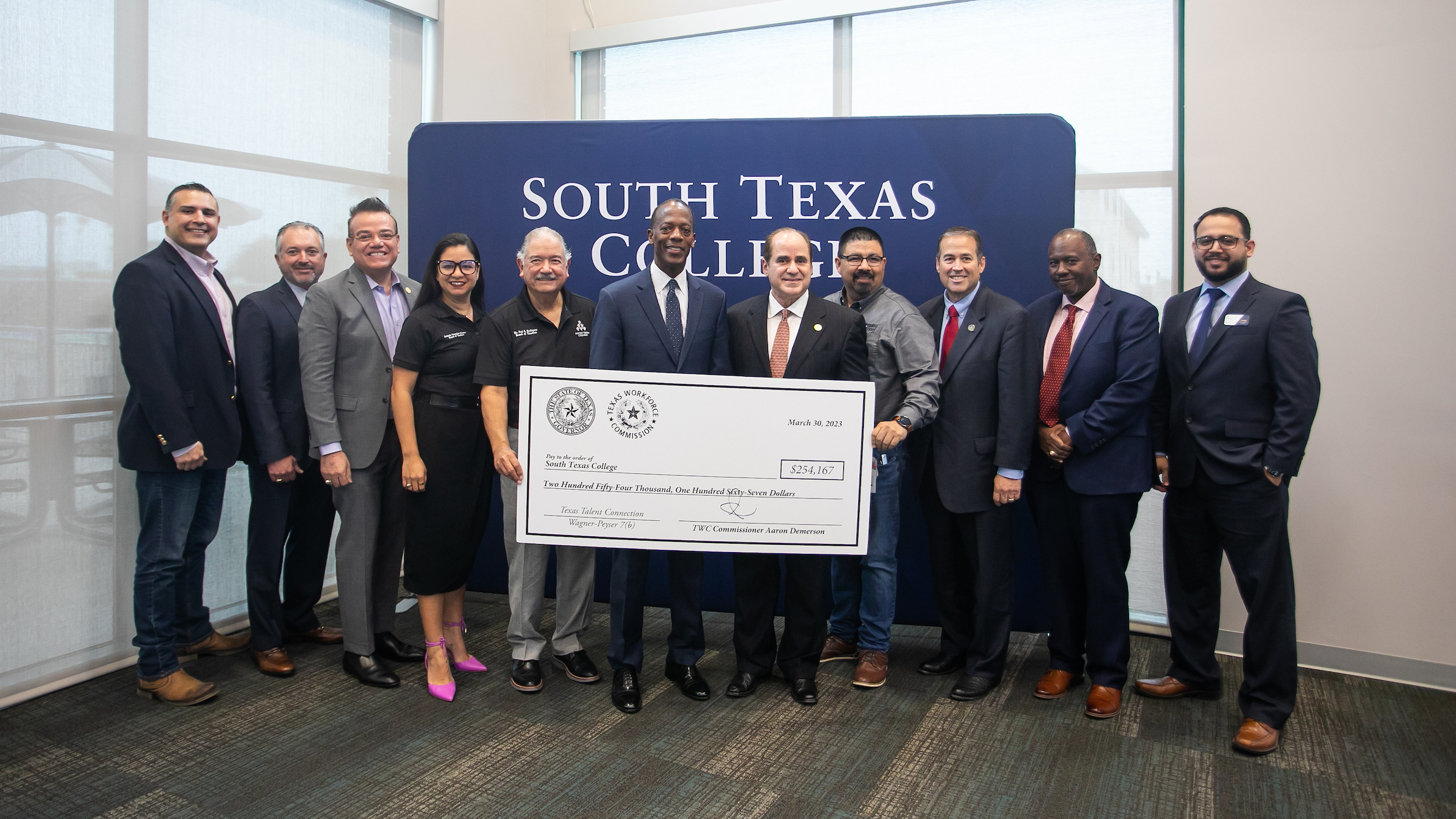 STC, TWC celebrate Texas Talent Grant, new training program