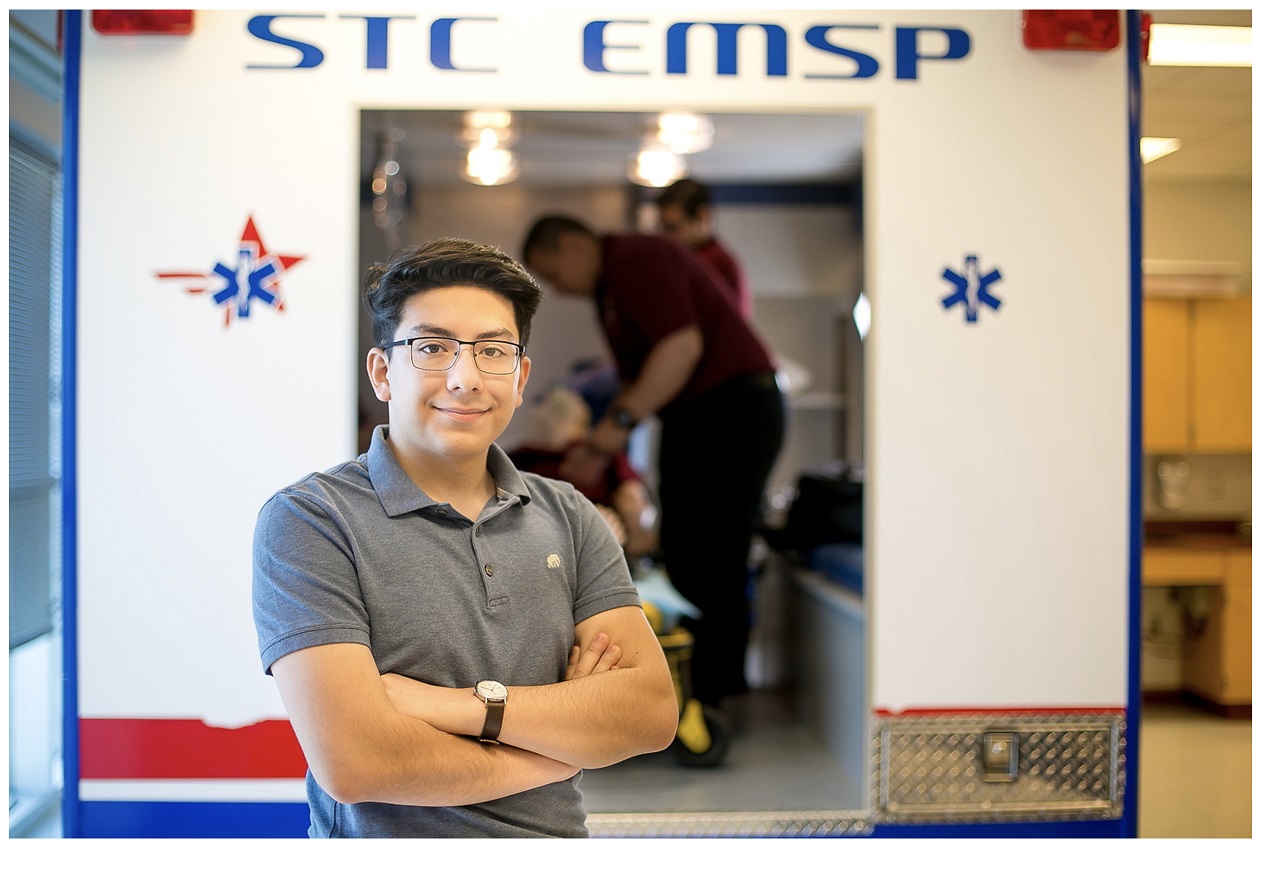 EMT graduate aspires to become doctor