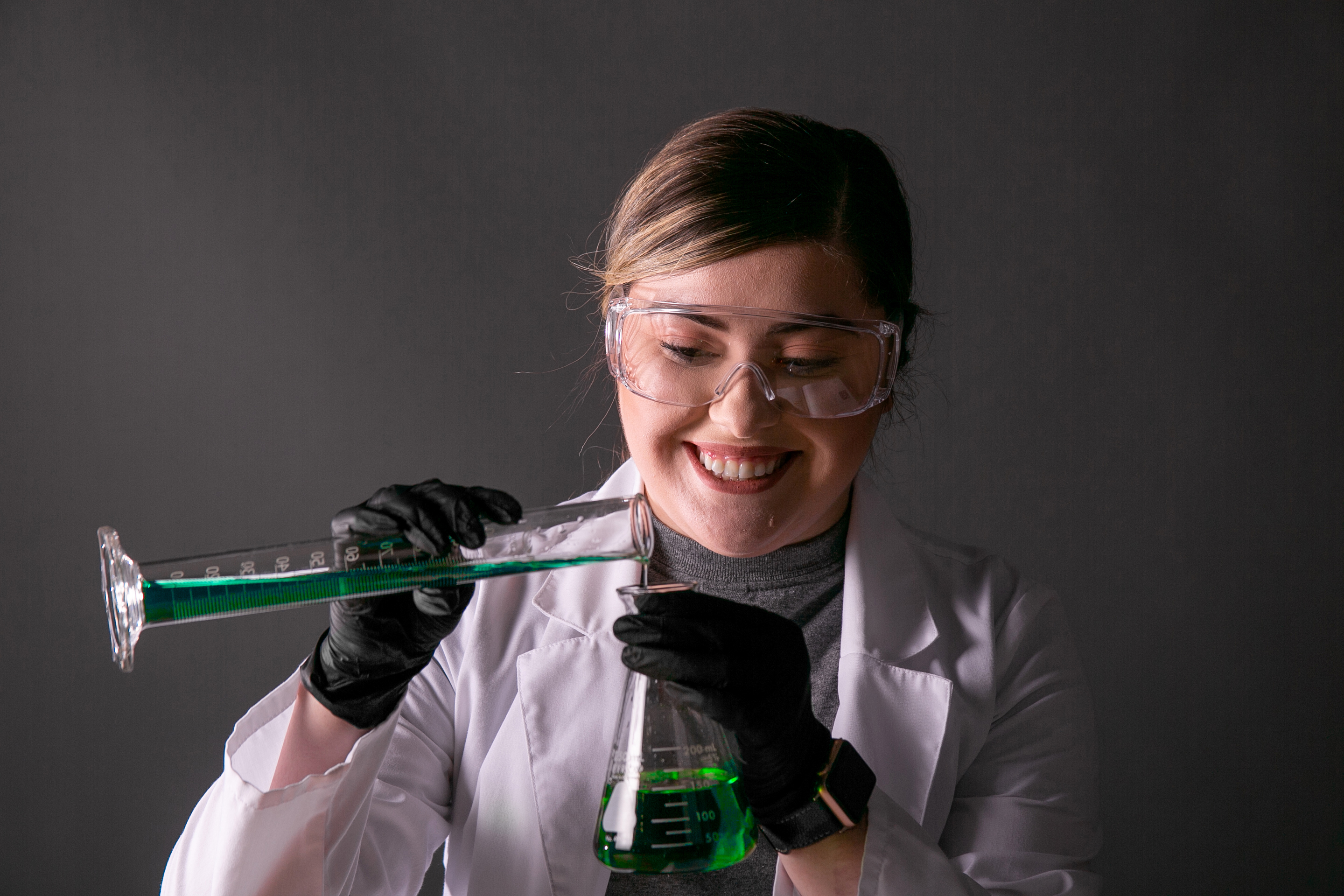 Eyeing medical career, former dual student returns to her roots