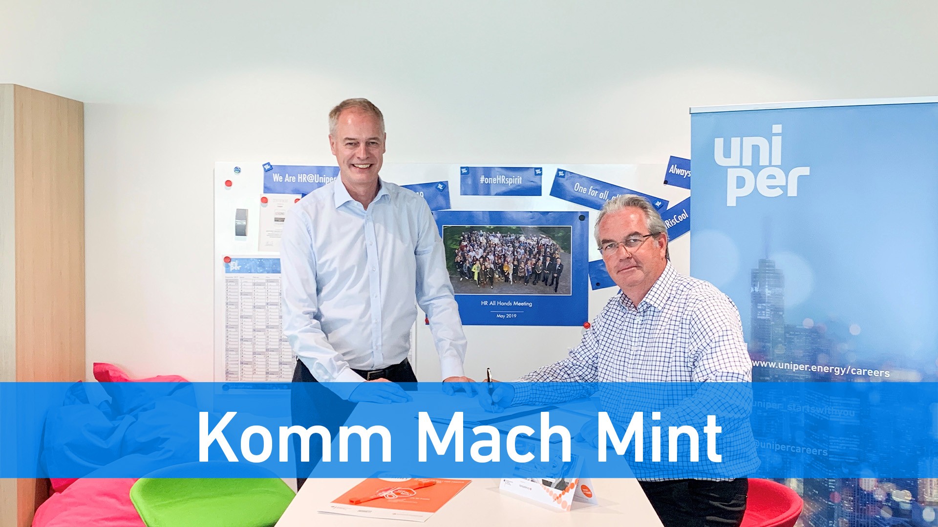 Uniper, partner of the "Komm, mach MINT" initiative