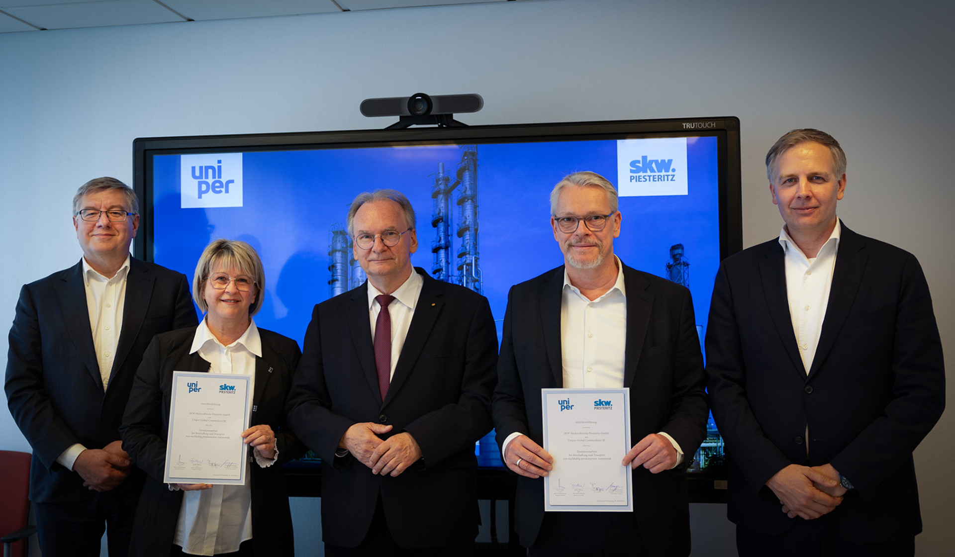 Increasing the availability of sustainable ammonia and expanding port ...