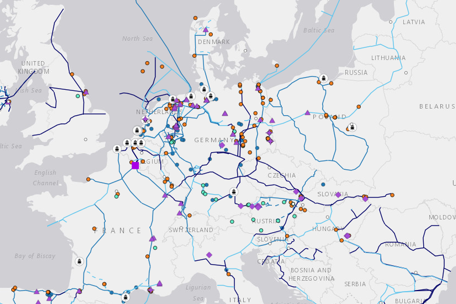 Hydrogen Infrastructure Map