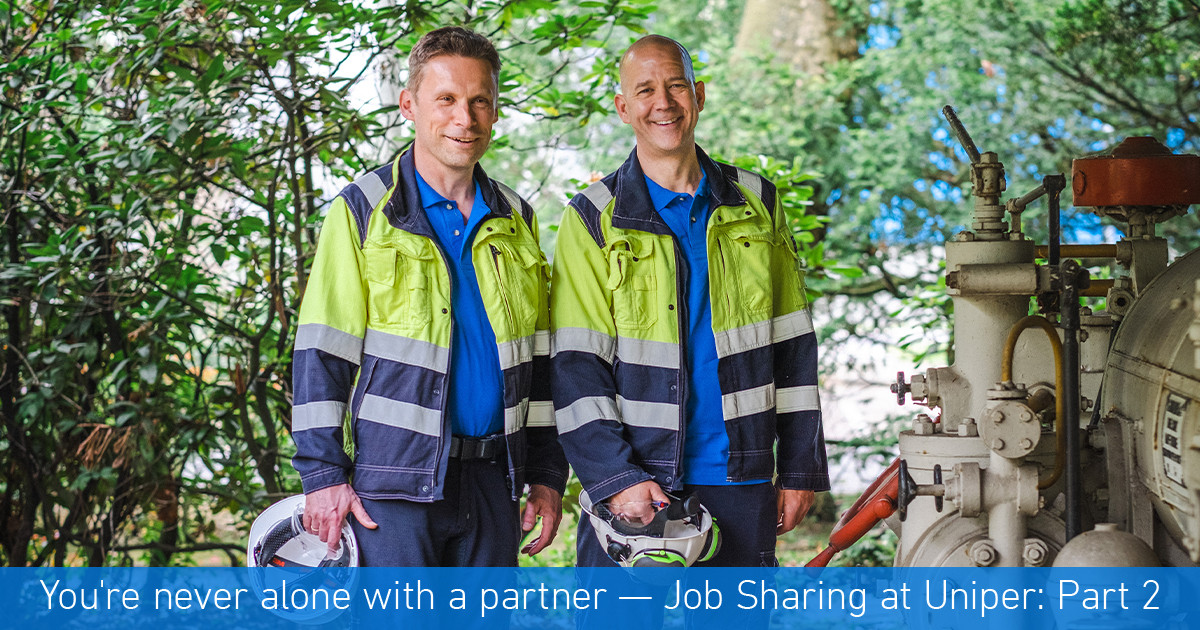 You're never alone with a partner — Job Sharing at Uniper: Part 2