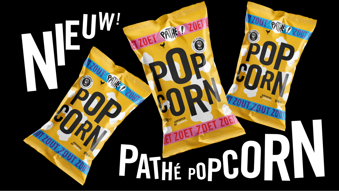 Pathé Popcorn exclusief verkrijgbaar bij online bezorgdienst Flink
