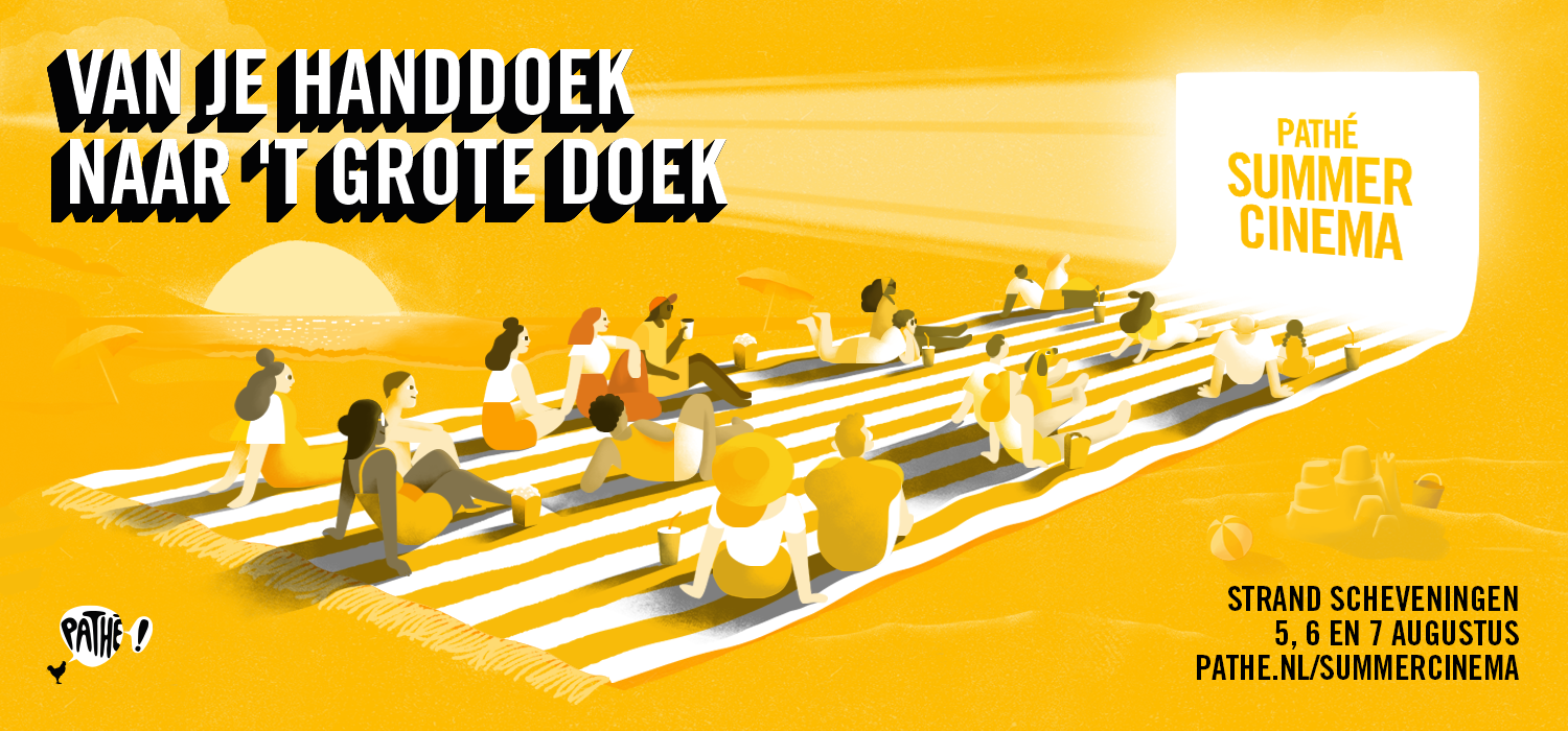 Laatste tickets NU te winnen: Pathé Summer Cinema op grootste handdoek ...