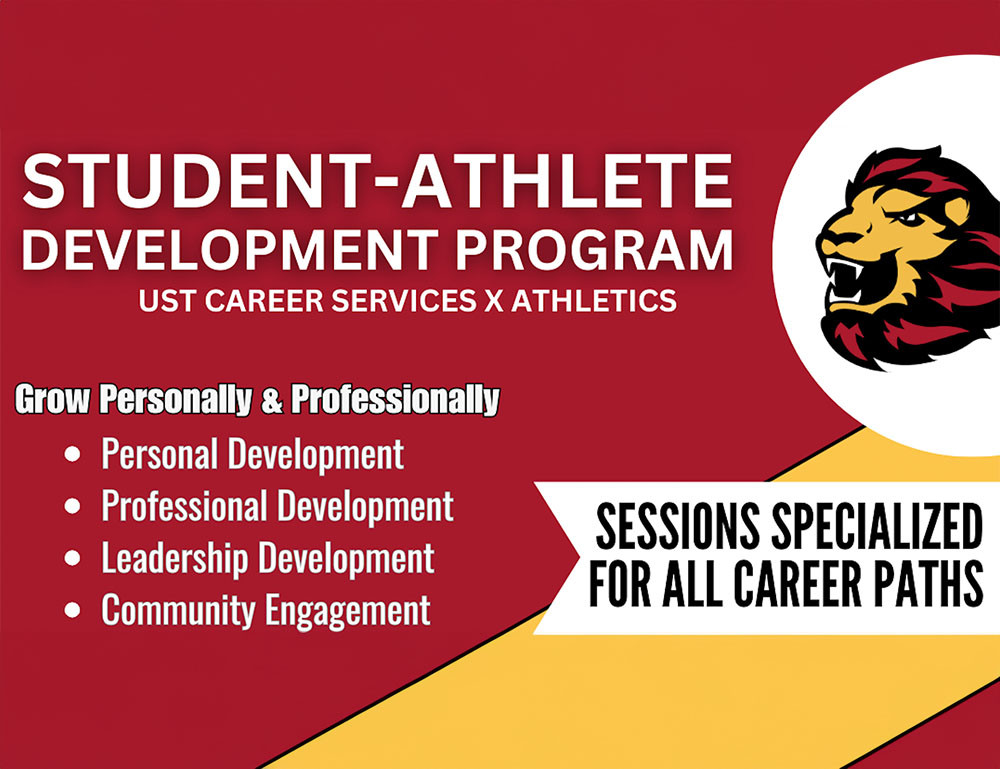 UST announces kickoff for student athlete career development